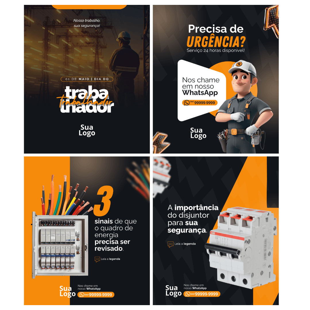 PACK CANVA ELETRICISTA